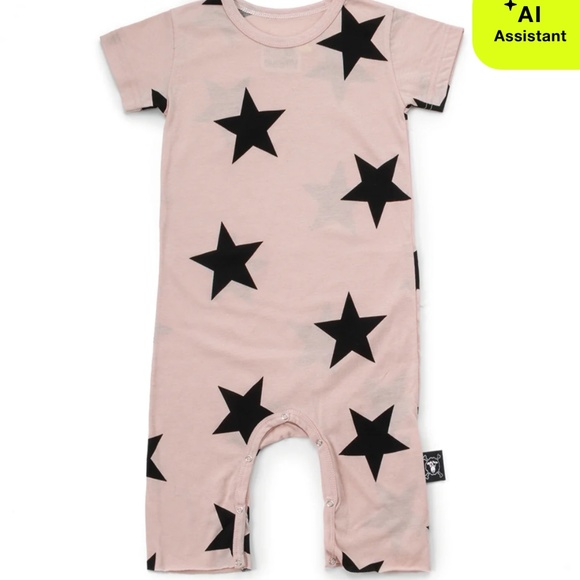 nununu | One Pieces | Nununu Star Playsuit 62 Months Baby Girl Neon ...